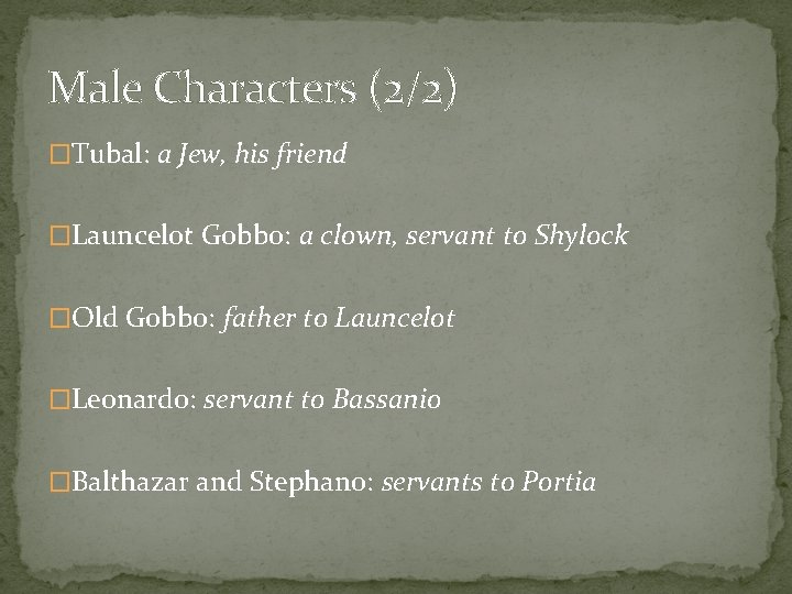 The Merchant of Venice By William Shakespeare Sources