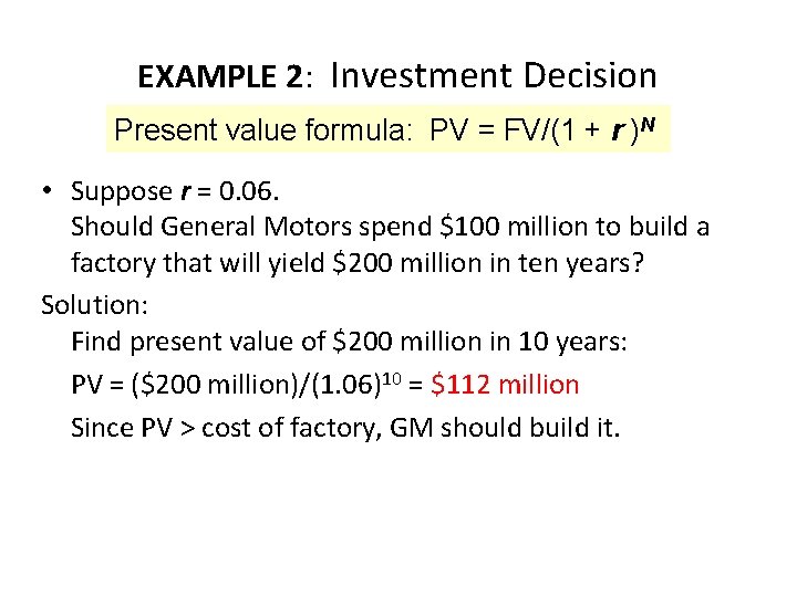 The Basic Tools of Finance Principles of Economics