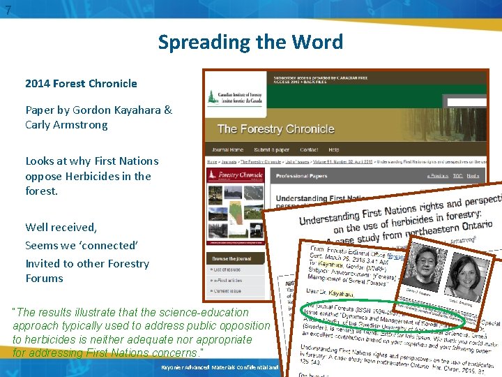 Herbicide Alternatives Program HAP Historical Review 2011 to