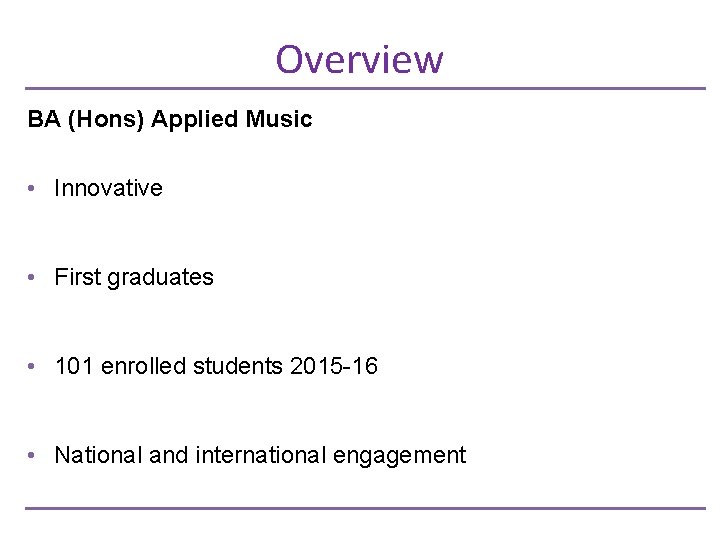 Building a learning community of music students across