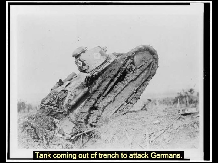 Trench Warfare and Weapons of World War I