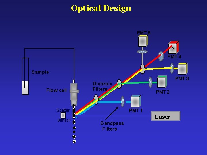 Flow cytometry is a technology that simultaneously measures