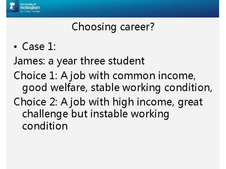 Explore your career values and career options Rejoyce