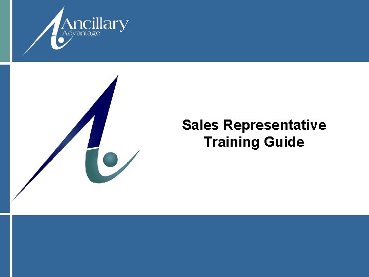 Sales Representative Training Guide Ortho Rx Inc Thank