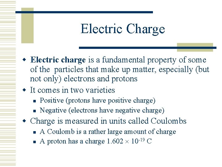 Resistors Ohms Law and Combinations of resistors Electric