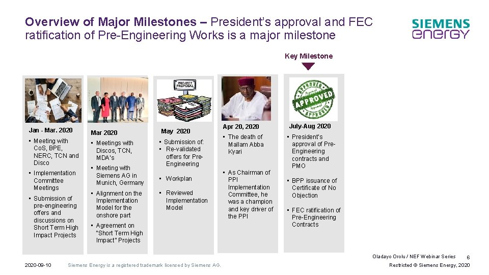 Overview of the Presidential Power Initiative Presentation at
