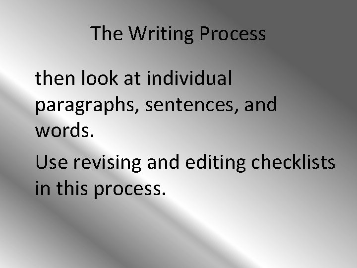 Understanding Writing Assignments Adapted from Mc Graw Hill