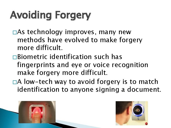 Forgery and Handwriting Analysis Originally from Mr Syswerda