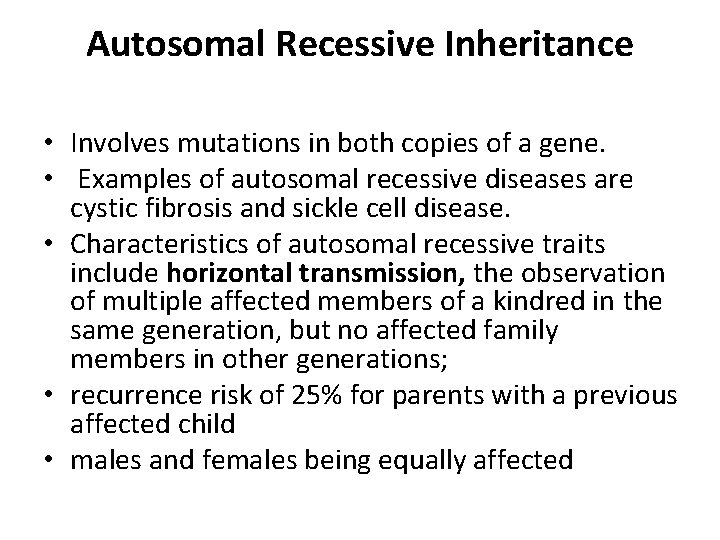 Genetics Chromosomal Abnormalities Background Human cells contain a
