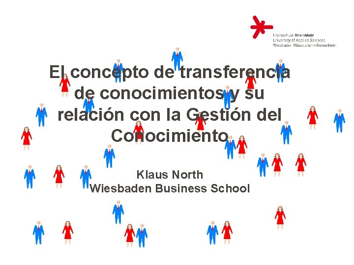El concepto de transferencia de conocimientos y su