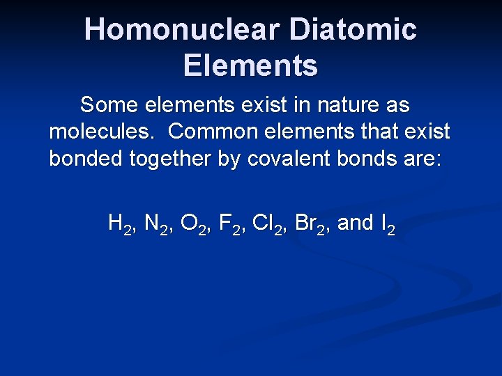Molecules Compounds Chemical Equations Bonding Two or more
