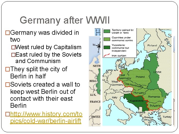 Cold War Day 1 The Soviet Union Cold