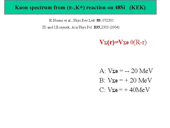 ATOMS AND NUCLEON DENSITY DISTRIBUTIONS 1 Sources of