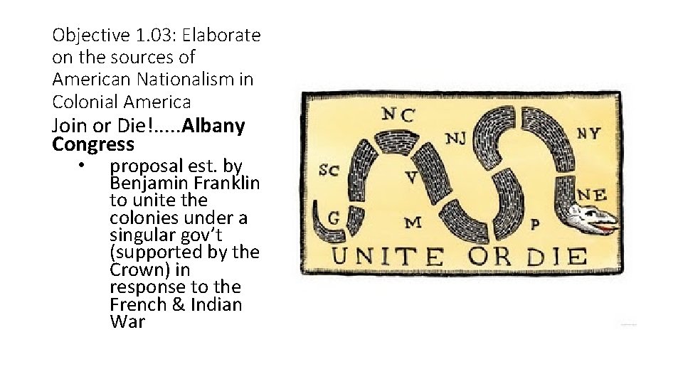 UNIT II French Indian War Declaration of Independence