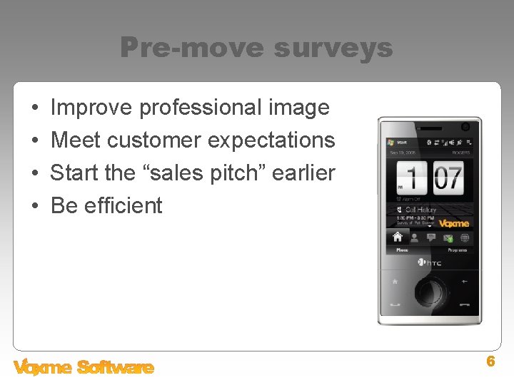 Technology for Moving Industry Improving the bottom line