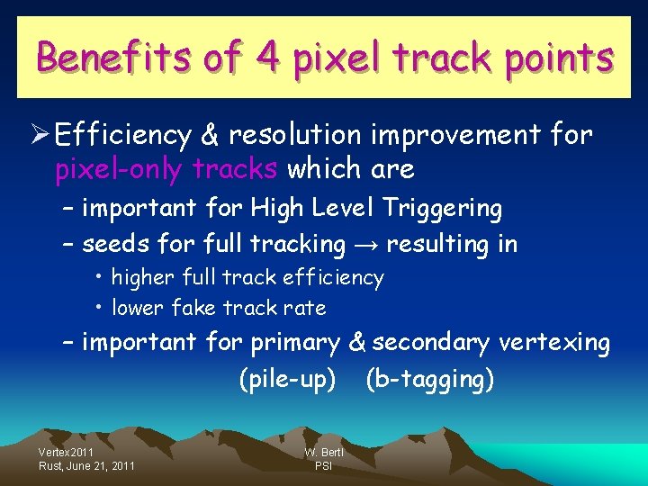 CMS Pixel Upgrade W Bertl Paul Scherrer Institut