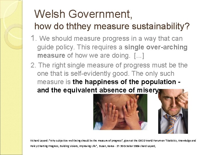ESDGC Presentation background to its development in Wales