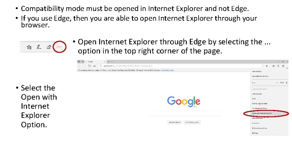 Enabling Compatibility Mode in IE For Statistics Module