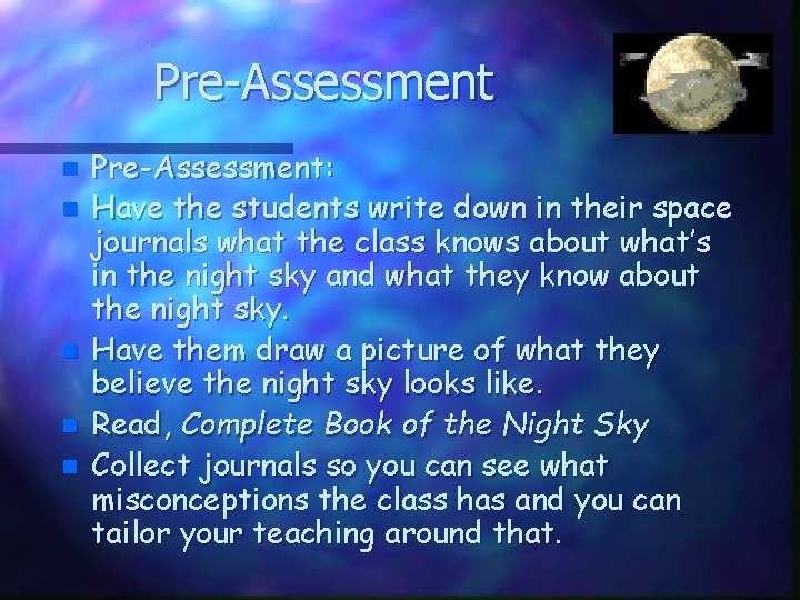 The Night Sky n Topics Moon Stars Planets