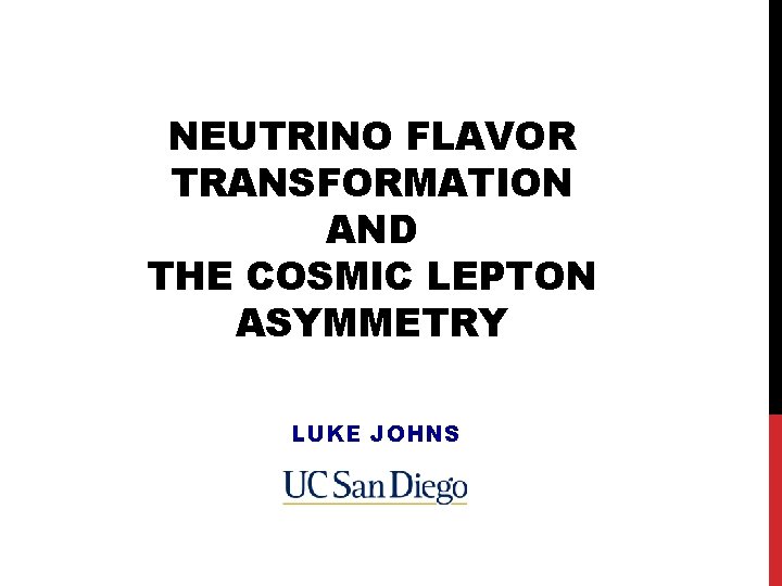 NEUTRINO FLAVOR TRANSFORMATION AND THE COSMIC LEPTON ASYMMETRY