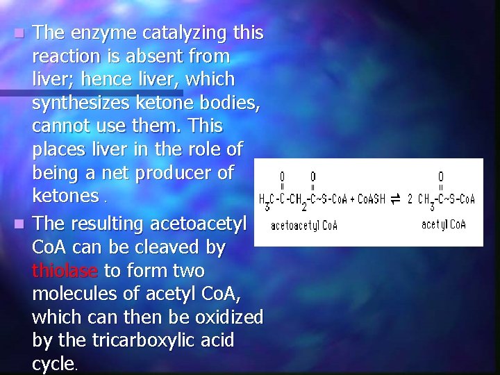Integration of Metabolism Review of Roles of Systems