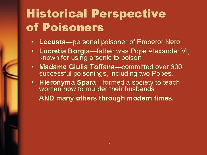 Forensic Toxicology Monday 512 Looking over your internet