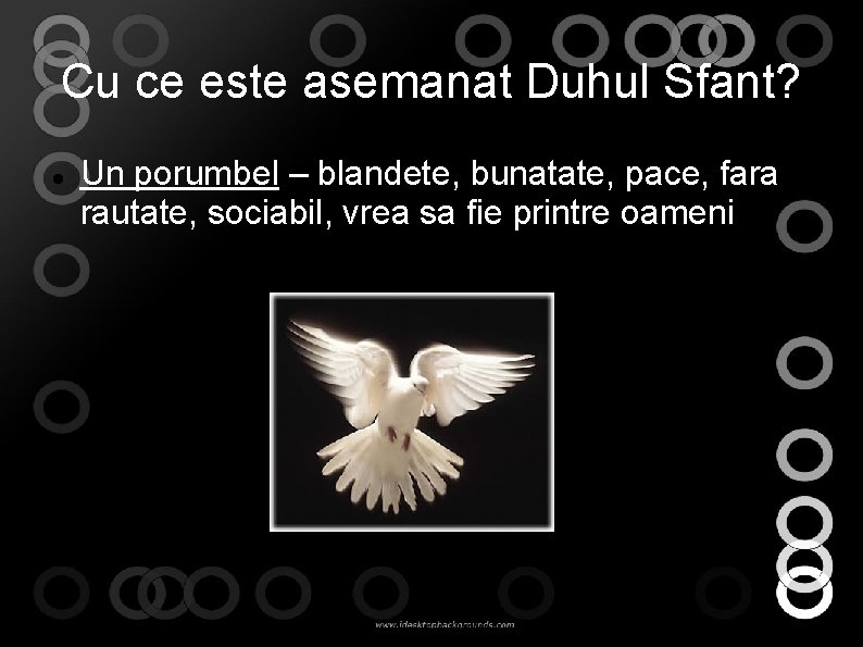 Cine este Duhul Sfant Duhul sfant este parte