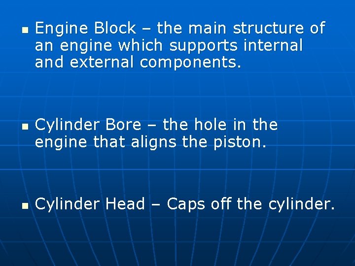 Small Engines Engine Operations Chapter 3 Building a