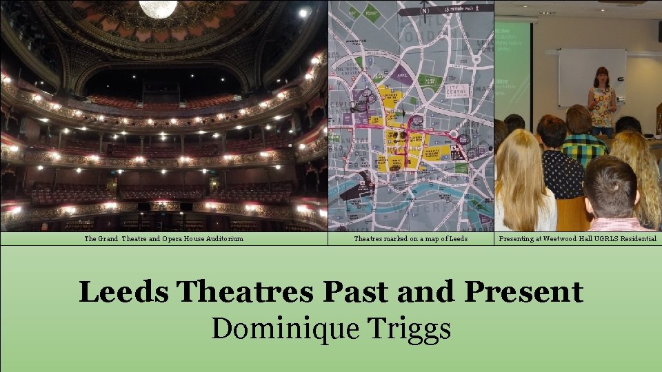 The Grand Theatre and Opera House Auditorium Theatres