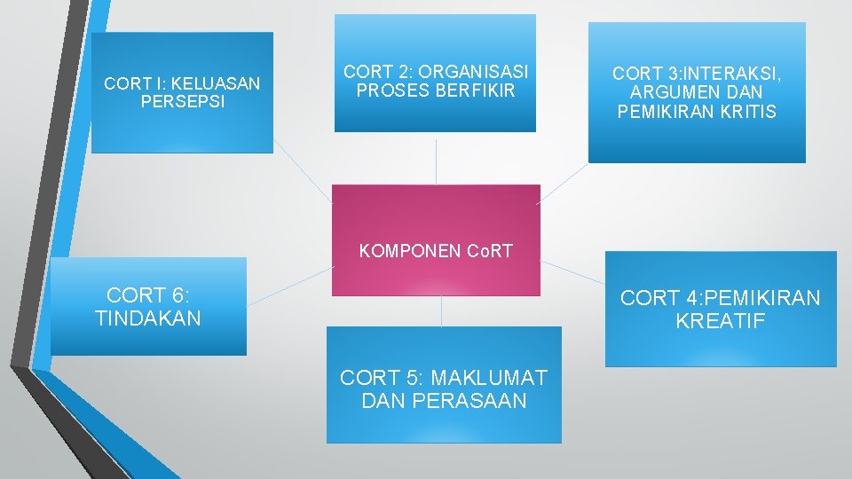 ALATALAT CORT I CORT I KELUASAN PERSEPSI CORT