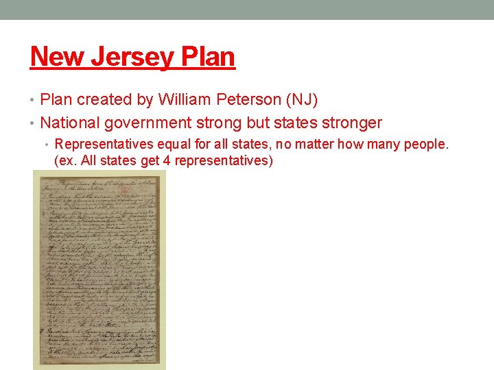 CONSTITUTIONAL CONVENTION Agree but Disagree They had agreed