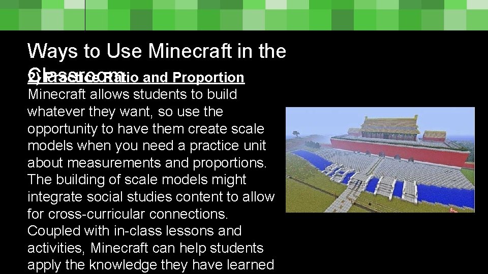 Minecraft Education Edition Kristy Herlihy ITEC 7445 What