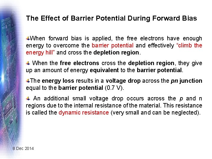 DMT 121 ELECTRONIC DEVICES Chapter 1 Introduction to