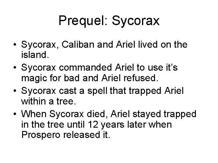 The Tempest Introduction The Tempest is a play