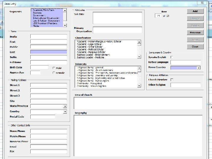 Government Mapping Project Mapping Government Structures and Identifying