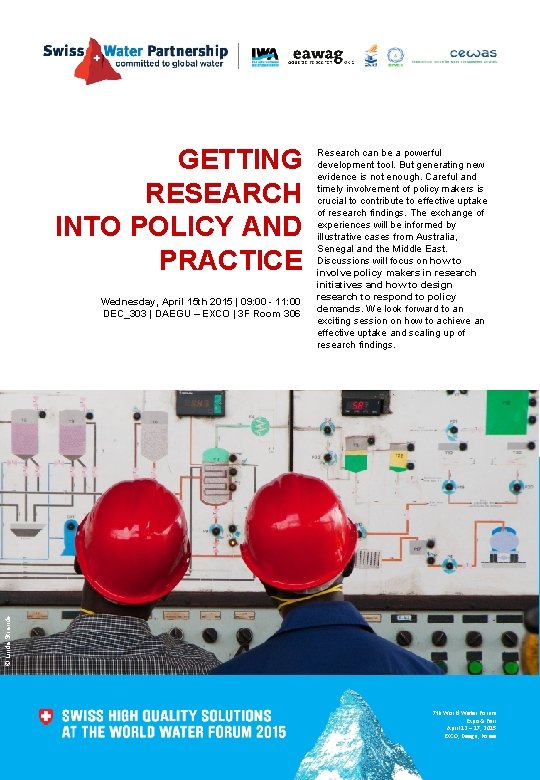 GETTING RESEARCH INTO POLICY AND PRACTICE Linda Strande