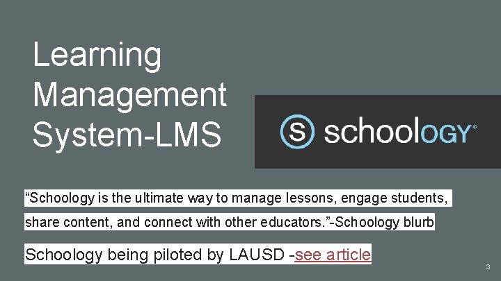 Schoolog y Whats it all about 1 Goals