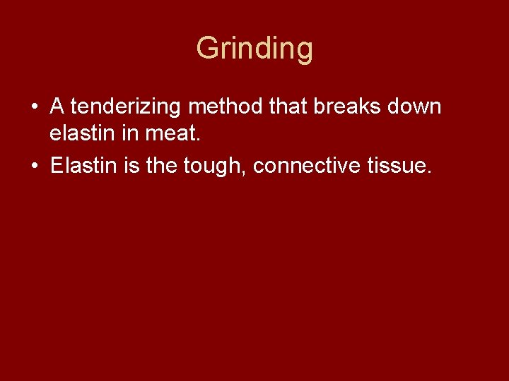 Foods Meats Notes Meat The edible portion of
