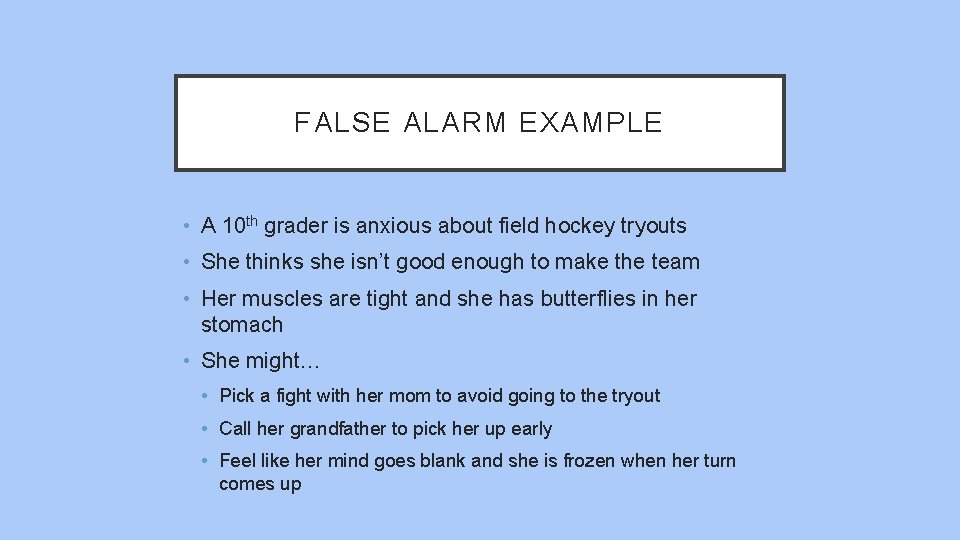 ANXIETY IN YOUTH Greta Francis Ph D ABPP