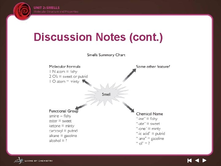 Living By Chemistry Unit 2 SMELLS Molecular Structure