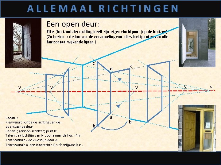 PERSPECTIEF TEKENEN DalRv P 2012 L IJ N
