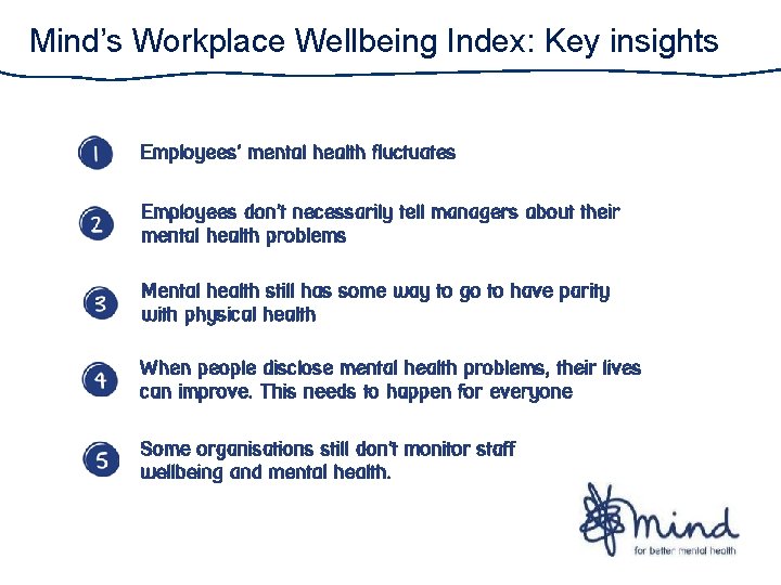 Mental health and workplace wellbeing Gerry Mc Namara