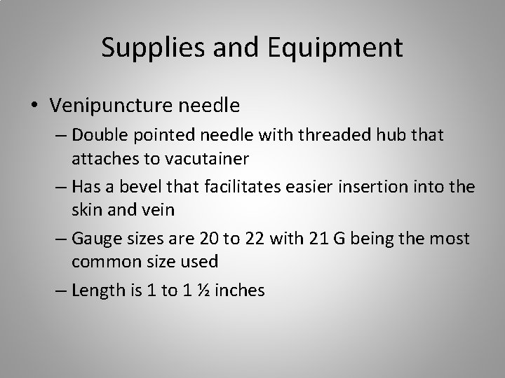 CHAPTER 17 Phlebotomy Introduction to Phlebotomy Purpose of
