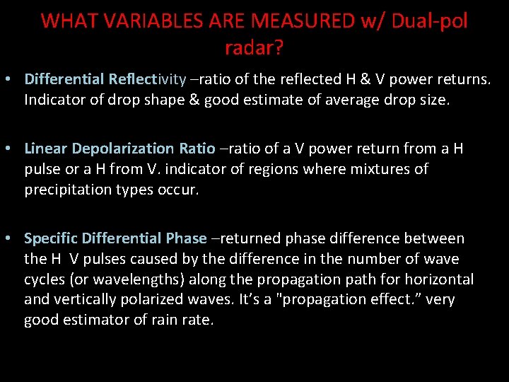 Basic RADAR Principles Prof Sandra CruzPol Ph D