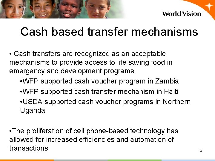 Developmental Food Aid Alternative Approaches Presented by Paul