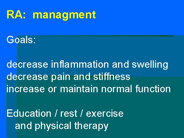 Rheumatology Normal Anatomy and Physiology Synovial joints Normal