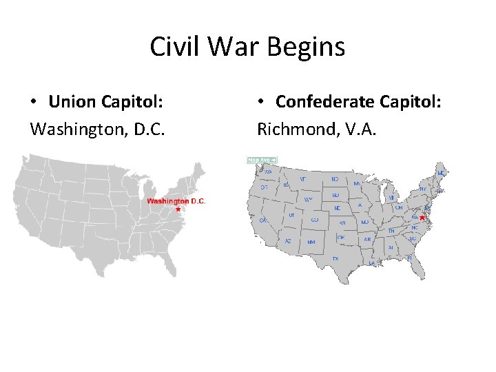Unit Civil War Begins Time Period 1860 1863