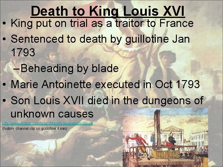 Chapter 6 The French Revolution Section 3 Radical