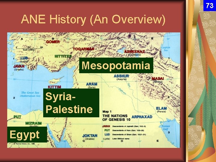 Ancient Near East Peoples Rationale Overview Geography Peoples