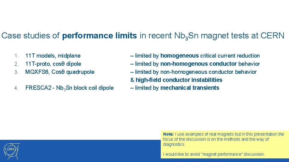 Nb 3 Sn accelerator magnet tests at CERN